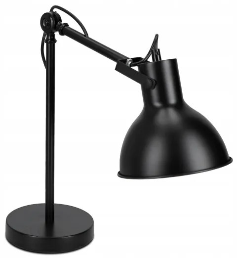 Stolní lampa 1xE27/40W/230V černá