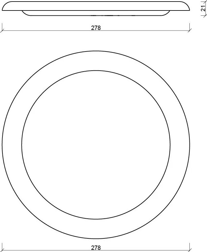 Nerezové talíře v sadě 2 ks ve stříbrné barvě ø 28 cm Roto – noo.ma