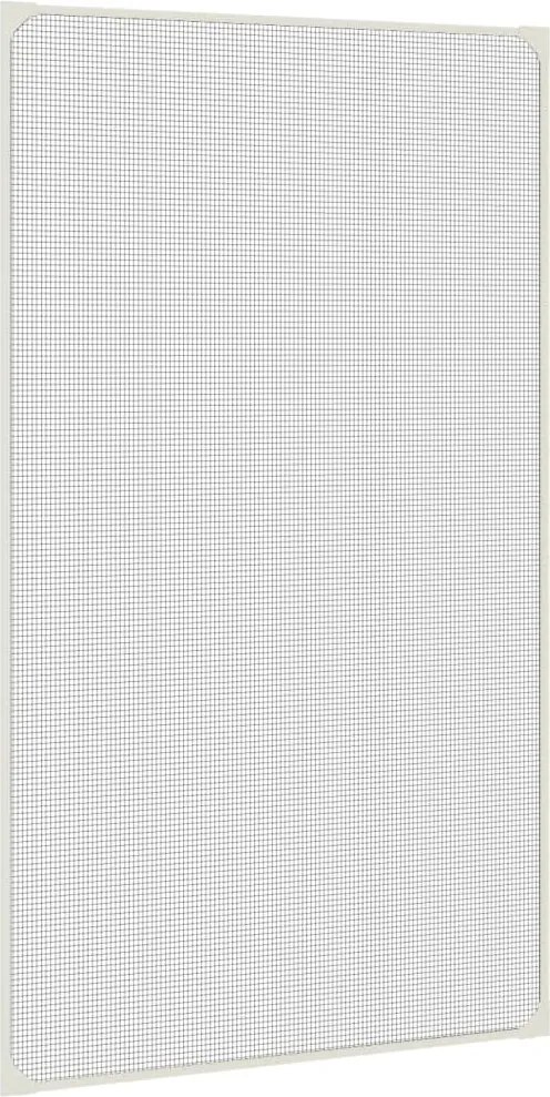 Magnetická okenní síť proti hmyzu bílá 80 x 140 cm 153847