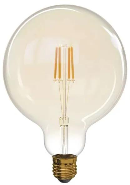 LED žárovka Vintage G125 4W E27 teplá bílá+ 70530