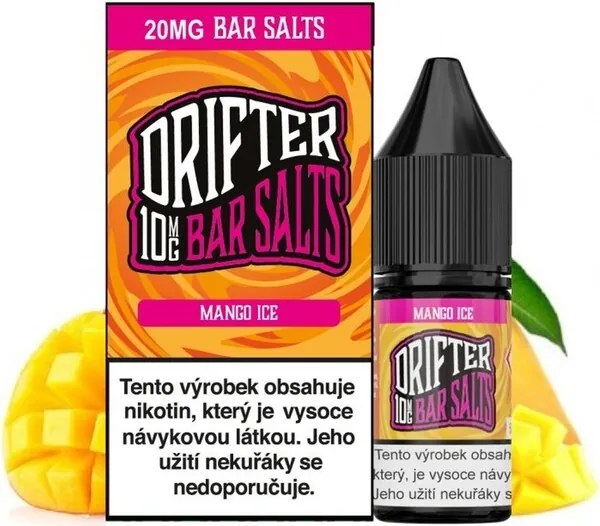 Liquid Drifter Bar Salts Mango Ice 10ml (20mg)