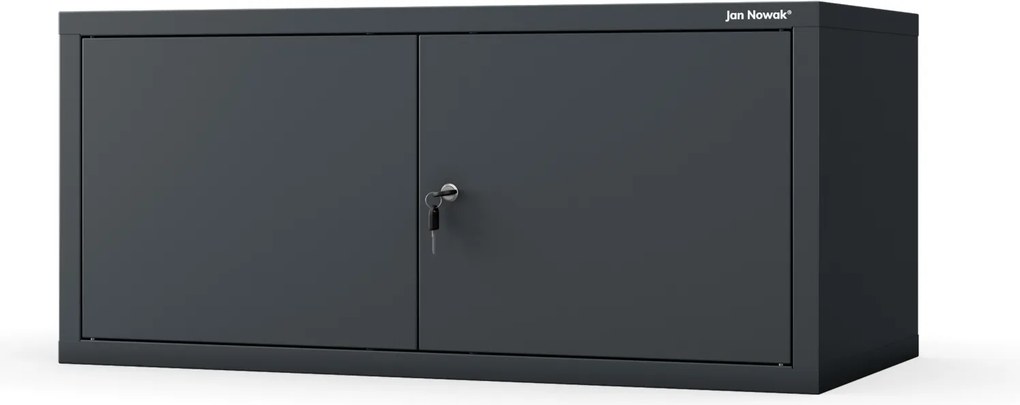 Nástavec na skříň, antracitová, 800x380x400 mm: EWA