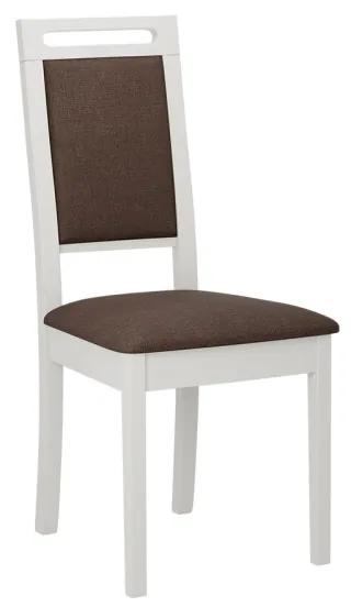 Čalouněná jídelní židle Heven XV, Barva dřeva: ořech, Potah: Hygge D91