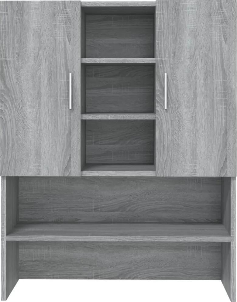 vidaXL Skříňka nad pračku 70,5 x 25,5 x 90 cm [815946] Barva: šedá sonoma
