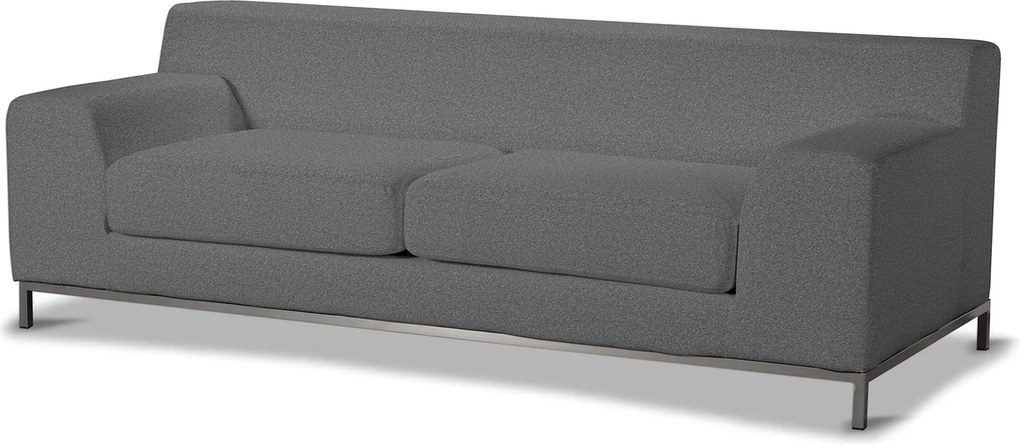 Potah na pohovku IKEA  Kramfors 3-místná barva šedá látka pletený vzor