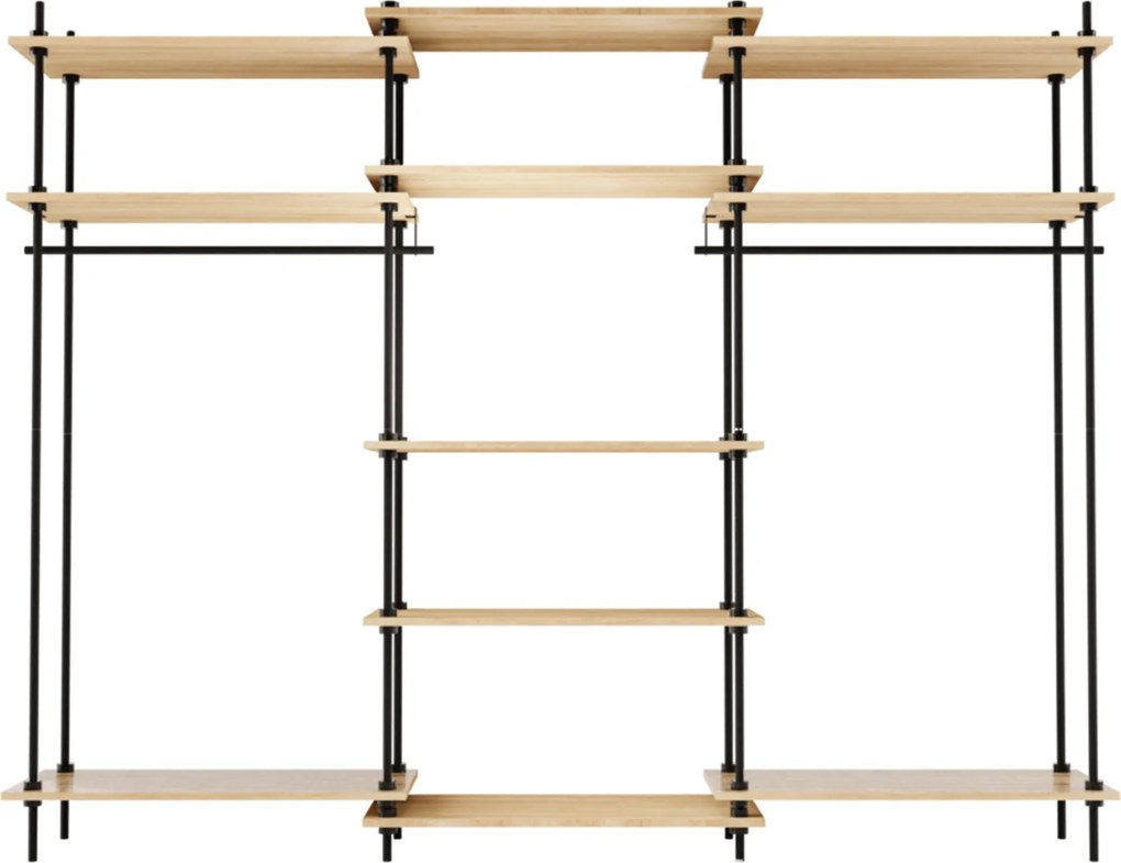 AR Shelving Regálový systém »Deco« se 2 šatními skříněmi