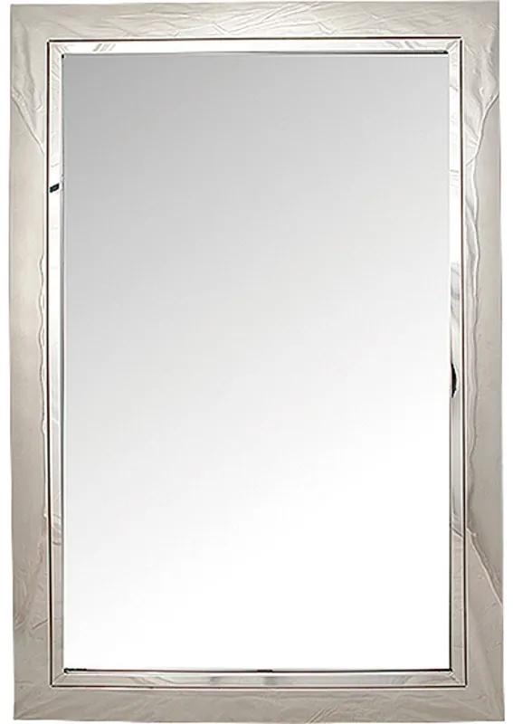 ARTELORE Hranaté zrcadlo QUEENS stříbrné 80 x 2,5 x 120 cm