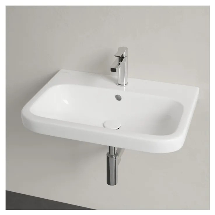 Villeroy & Boch ARCHITECTURA - Umyvadlo 650x470x180 mm, s přepadem, neleštěné, Bílá Alpin CeramicPlus 418865R1