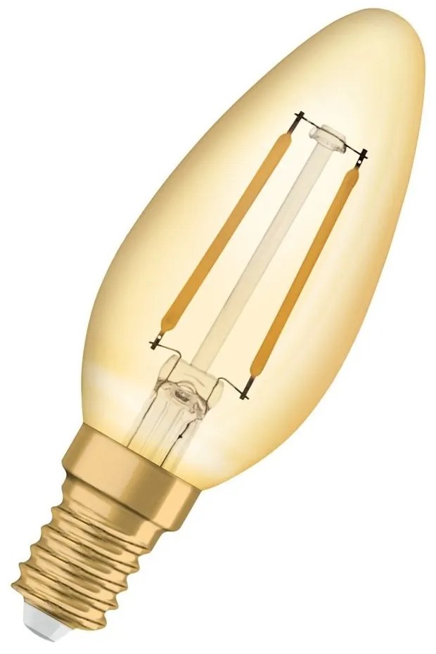 LED žárovka E14 2,5 W VINTAGE 1906 CLASSIC B, teplá bílá