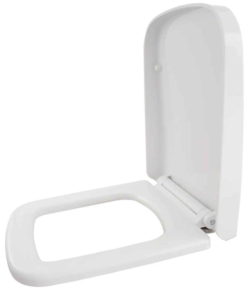 Gamma Viana, toaletní WC deska s pomalým zavíráním, duroplast, EasyClean, bílá lesklá, GMA-D6