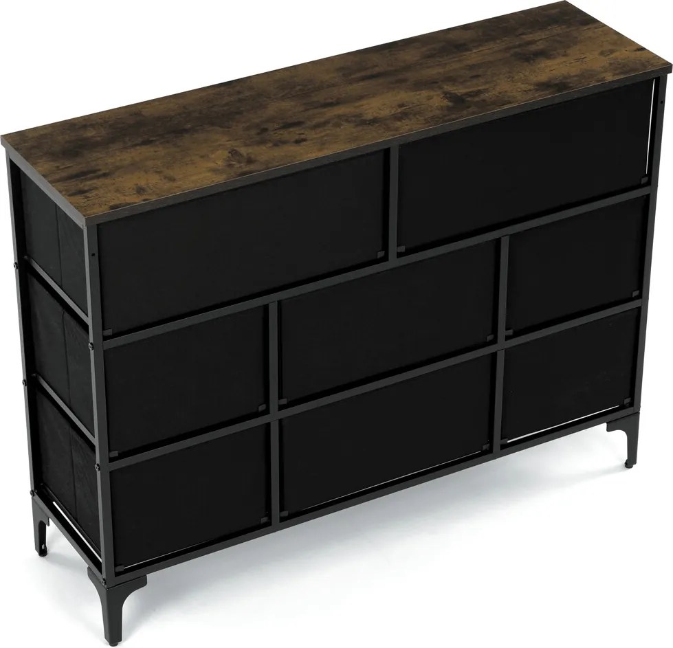 Retro komoda ALMIRA - old wood / MDF