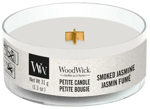 WoodWick Svíčka Petite Smoked Jasmine, 31 g