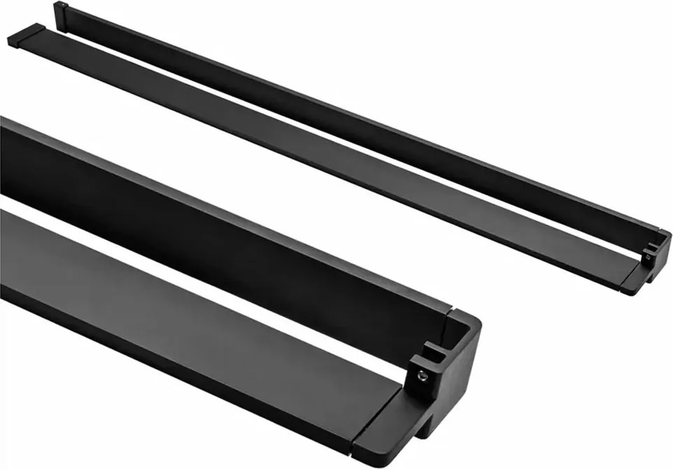 Mereo Mereo, Polička k WI, délka 120 cm, černý ALU, CK10620PB
