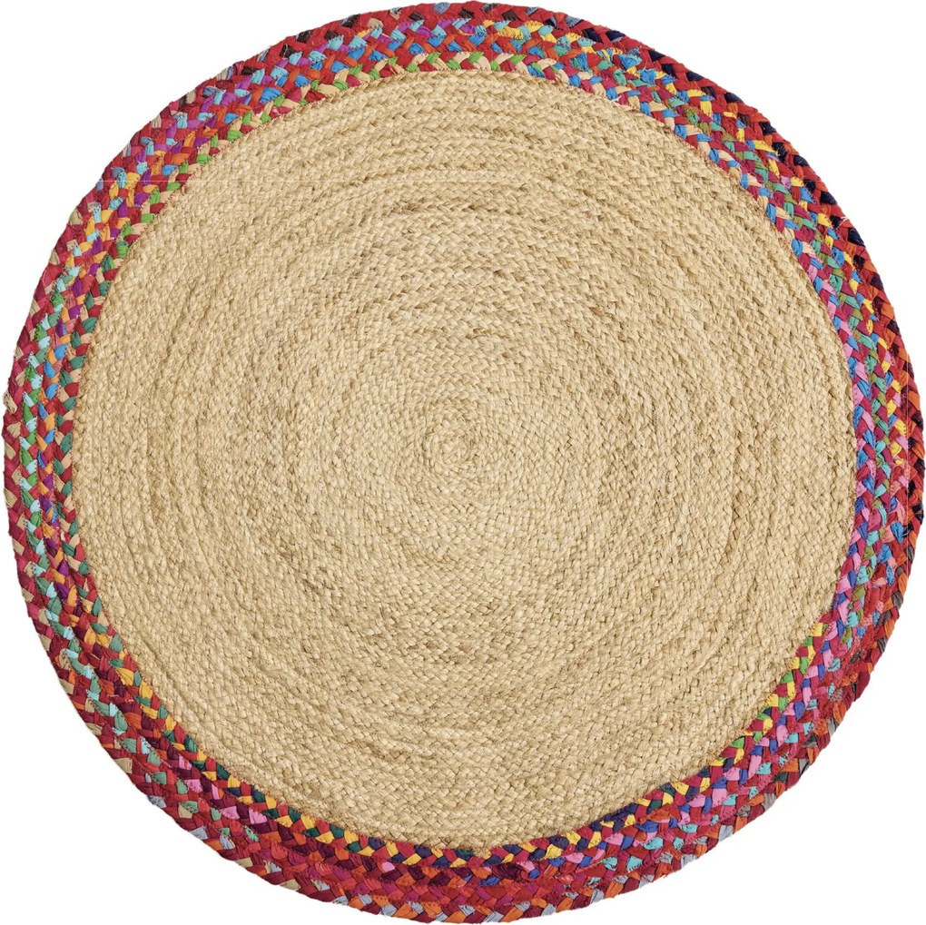 Diamond Carpets India, Ručně vázaný kusový koberec Lorne J 33 Natural kruh, 300x300 (průměr) kruh, vícebarevná, chodba / předsíň