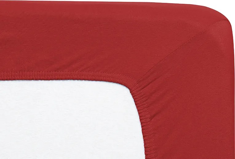 Florella Prostěradlo Avance Jersey 45 Rubin, 140-160x200 cm