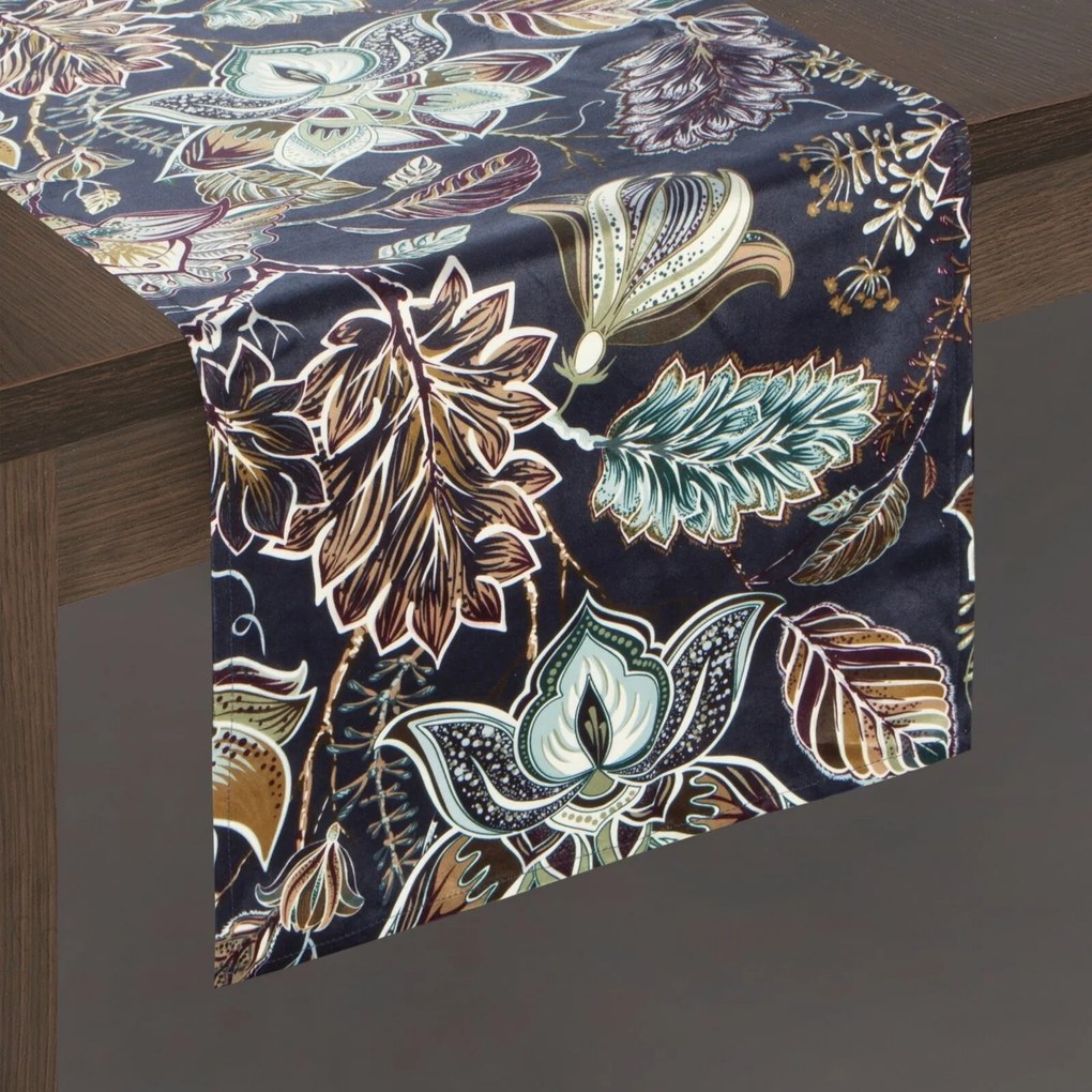 BĚHOUN NA STŮL GRACIA 33X140 CM VZOROVANÝ