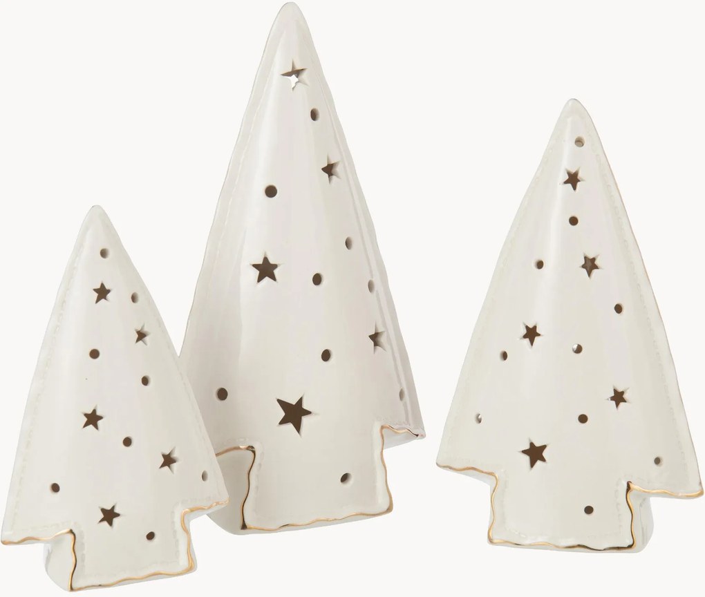 Sada vánočních dekorativních LED svítidel Christmas Tree, 3 díly