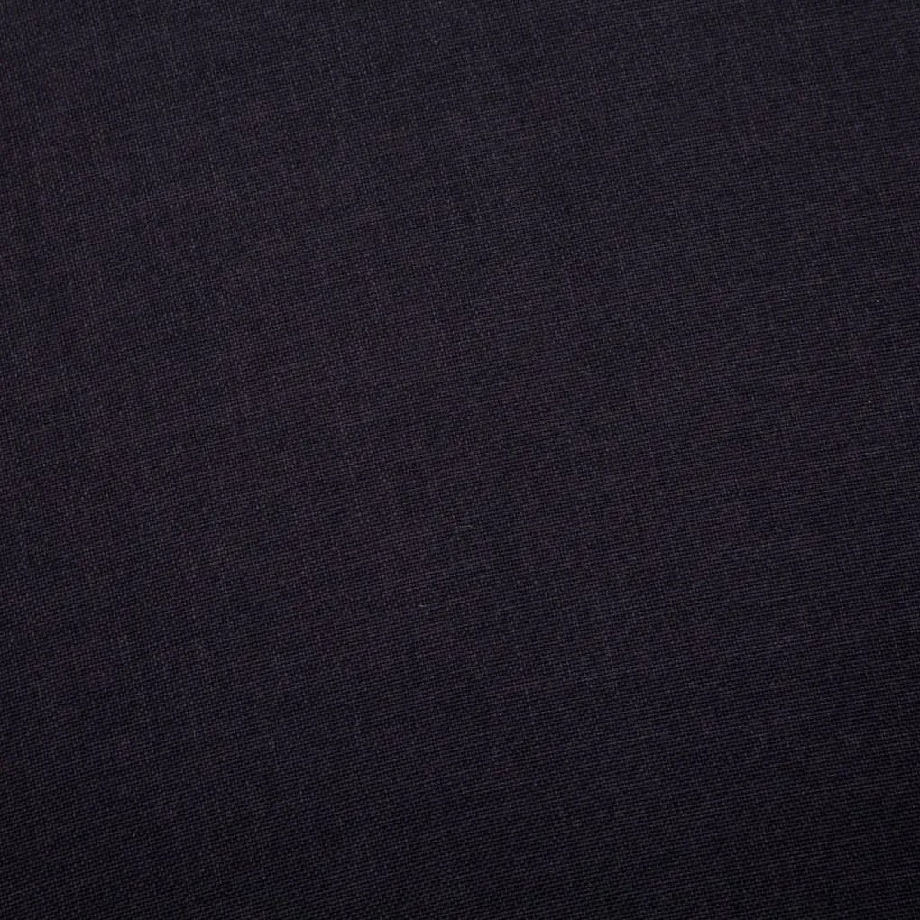 2místná pohovka textilní čalounění černá - Default Title