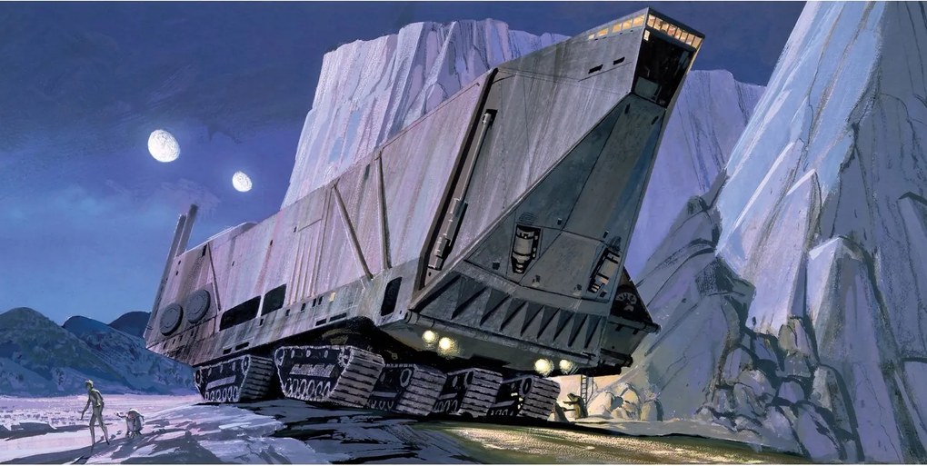 Komar Vliesová fototapeta Star Wars Classic RMQ Sandcrawler 500 x 250 cm