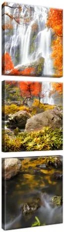 Tištěný obraz Podzimní vodopád 30x90cm 2335A_3V