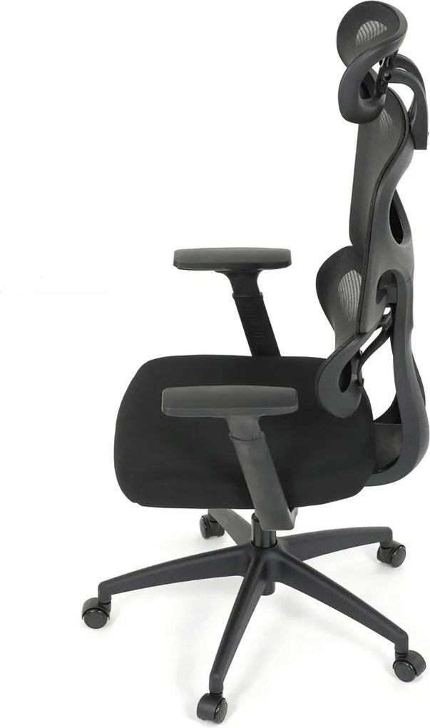 Ergonomická kancelářská židle LEXON - černá síťovina