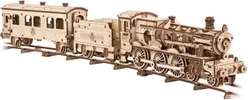 Ugears 3D dřevěné mechanické puzzle Harry Potter Bradavický expres