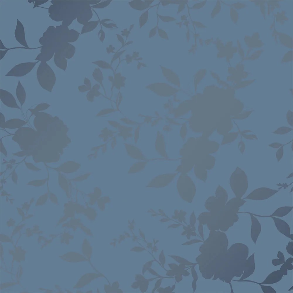 Modrá květinová vliesová tapeta na zeď, 118484, Laura Ashley 3