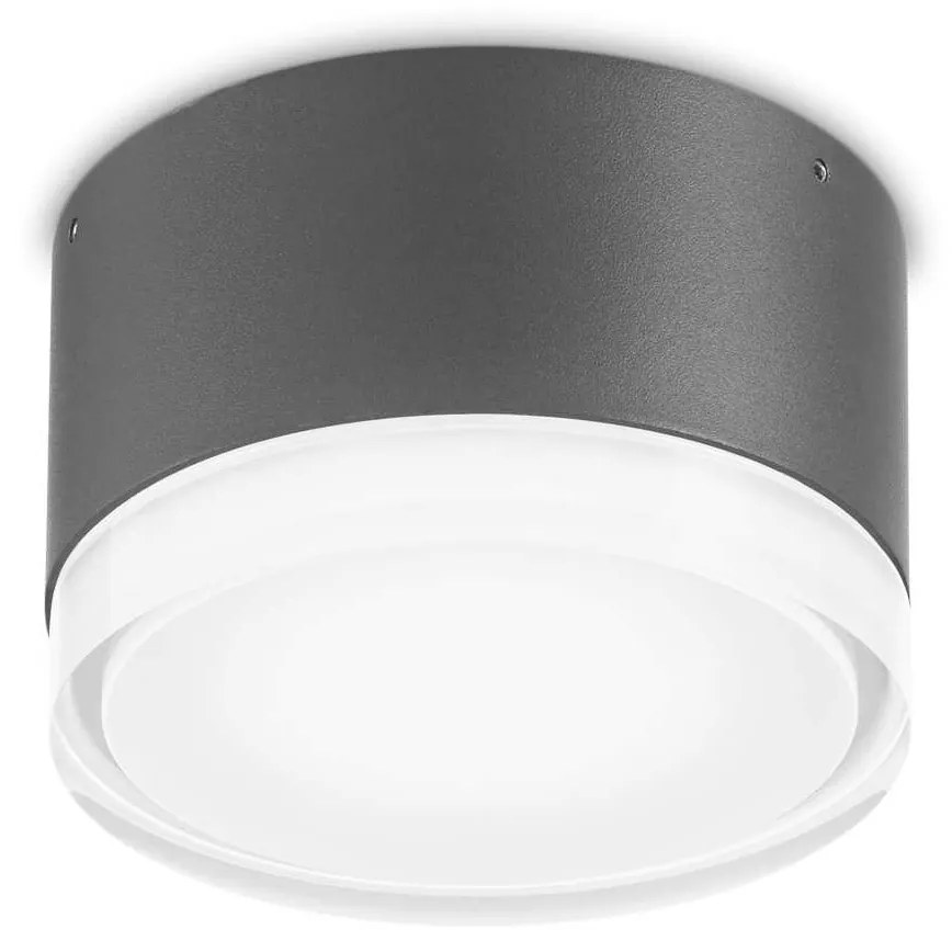 Ideal Lux Stropní svítidlo URANO PL1 SMALL ANTRACITE