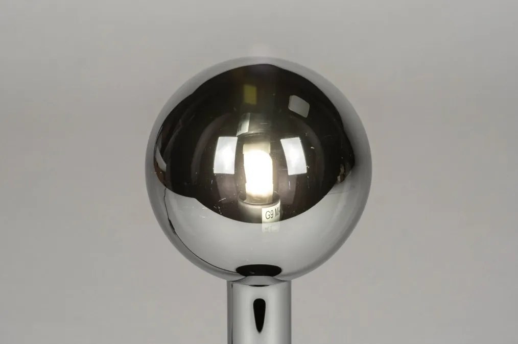 Stolní lampa Miller Design Cromo