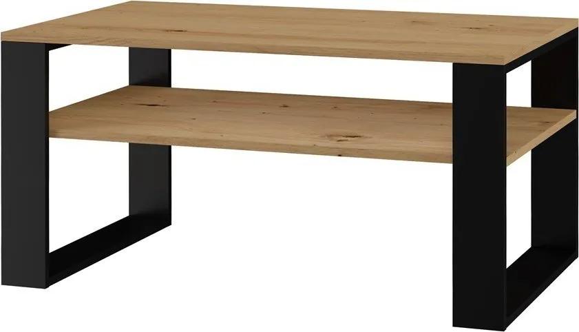 Falco Konferenční stolek Sava 1 dub artisan/černá