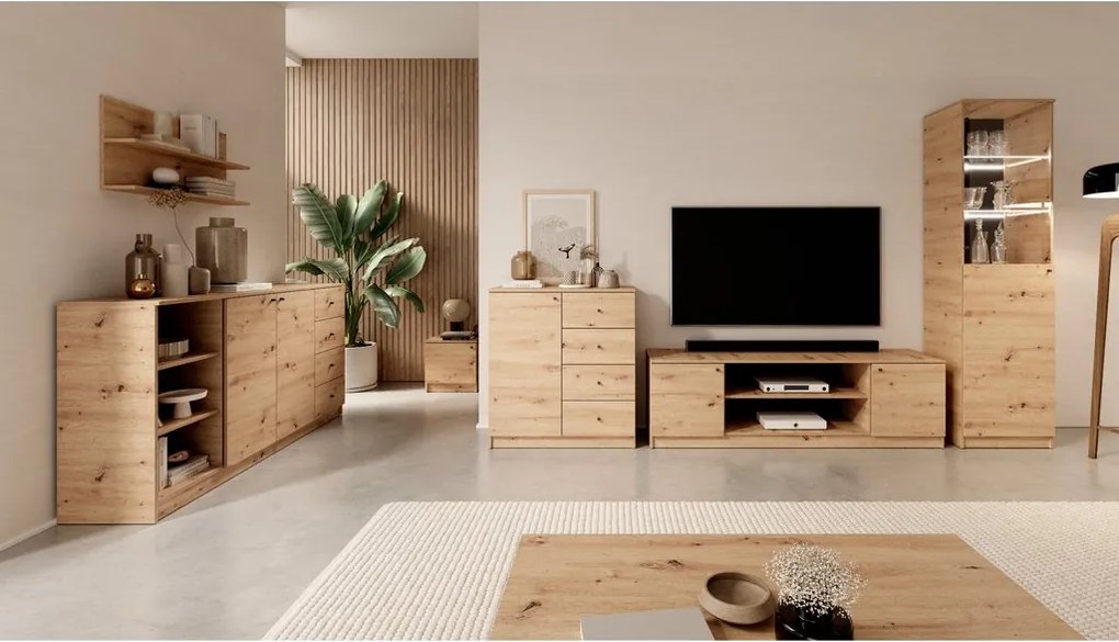 ADRK Furniture Polička Evi ADRK-SHE-EVI-80-ART