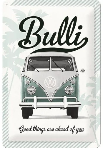 Postershop Plechová cedule: VW Bulli - 30x20 cm 30x20 cm