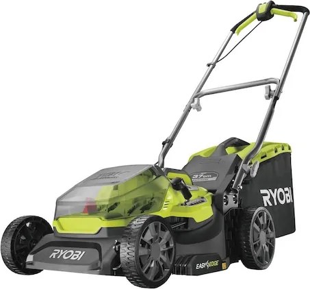 RYOBI Akumulátorová sekačka na trávu, šířka záběru 37cm 18V RY18LMX37A-150