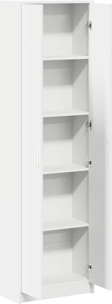 Šatní skříň Bílá 55 x 25 x 189 cm Kompozitní dřevo 3334008