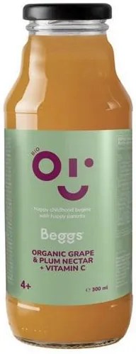 Beggs BIO Nektar hroznové víno & švestka (300 ml)