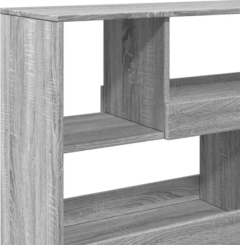 vidaXL Dělící stěna 100 x 33 x 94,5 cm kompozitní dřevo [3309478] Barva: šedá sonoma