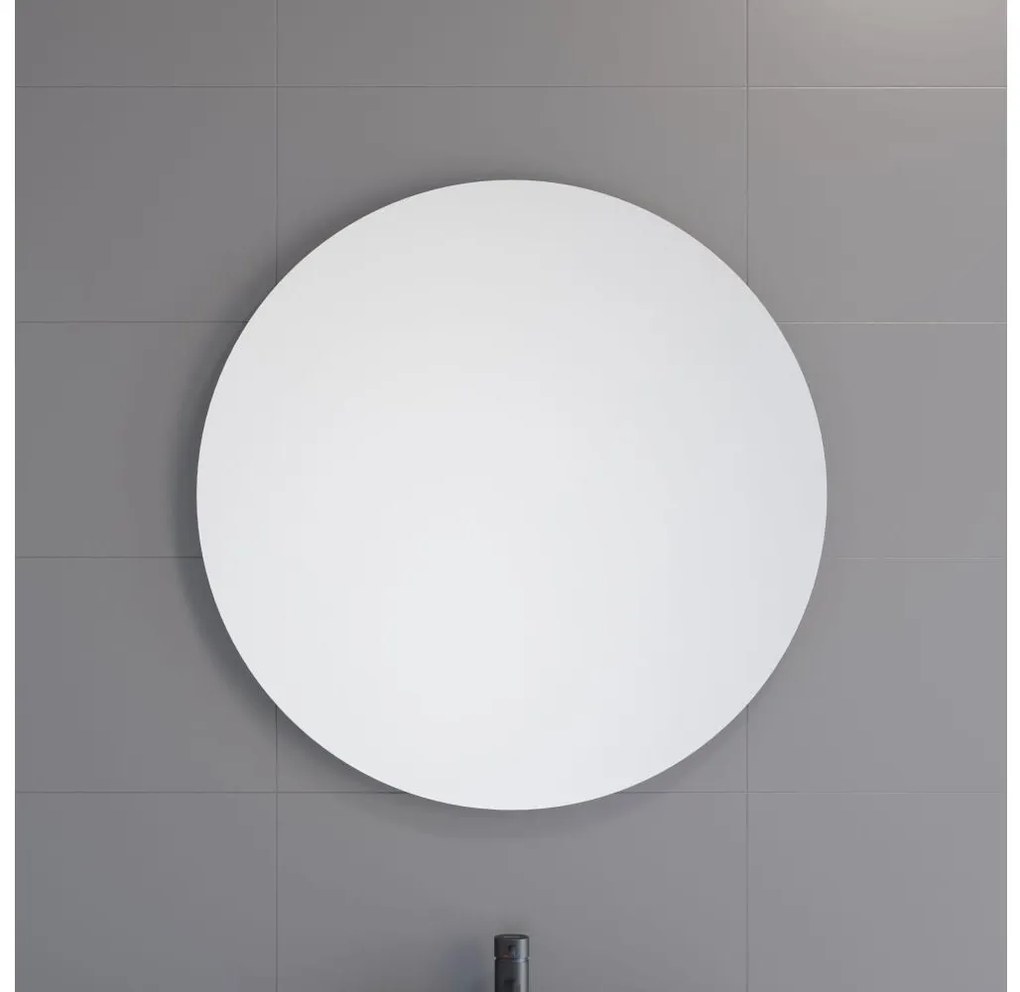 BATH DELUXE 01-080-00-58-00 - Koupelnové zrcadlo NORDBORG pr. 80 cm 01-080-00-58-00