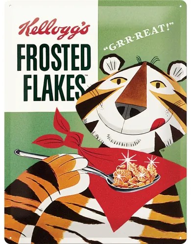 Nostalgic Art Plechová cedule – Frosted Flakes 40x30 cm