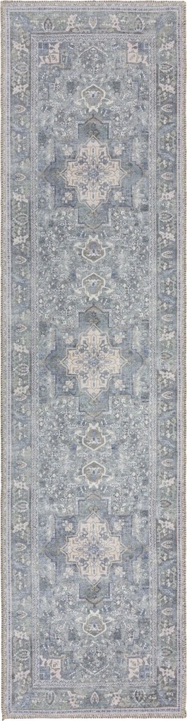 Flair Rugs, Běhoun Hebden Windsor Green, 60x230, zelená, ložnice