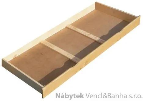 dřevěný úložný prostor, šuple pod postel 90x200 cm chalup