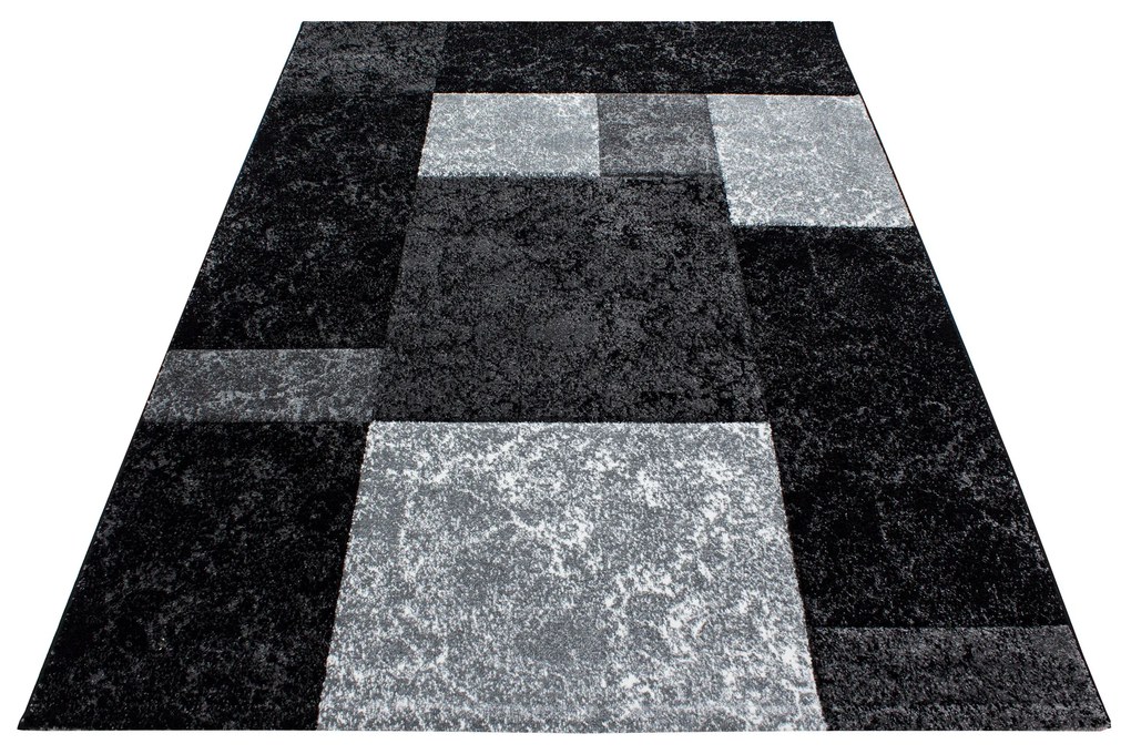 Ayyildiz, Kusový koberec Hawaii 1330 black, 120x170, černá, kancelář