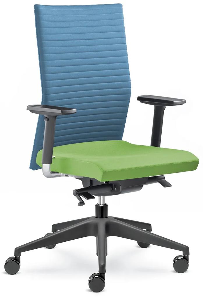 LD seating Element 430-SYS - Kancelářská židle  - modrá/zelená