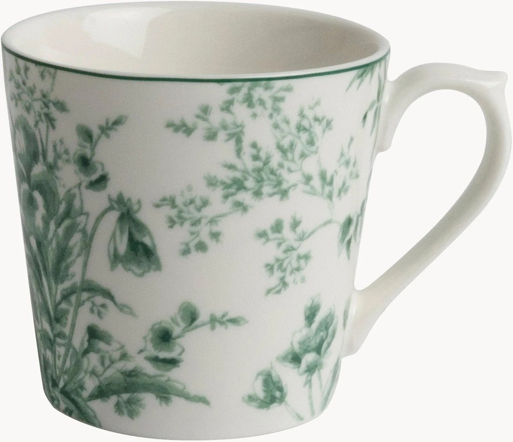 Sada porcelánových hrnků Thurston Bloom, 4 díly