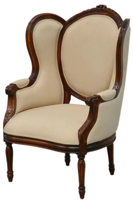 Bramble Furniture Křeslo Parlor Chair, mahagonový odstín