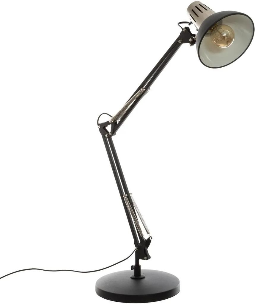 stolní lampa POSER ARCHI, nastavitelná, černá barva