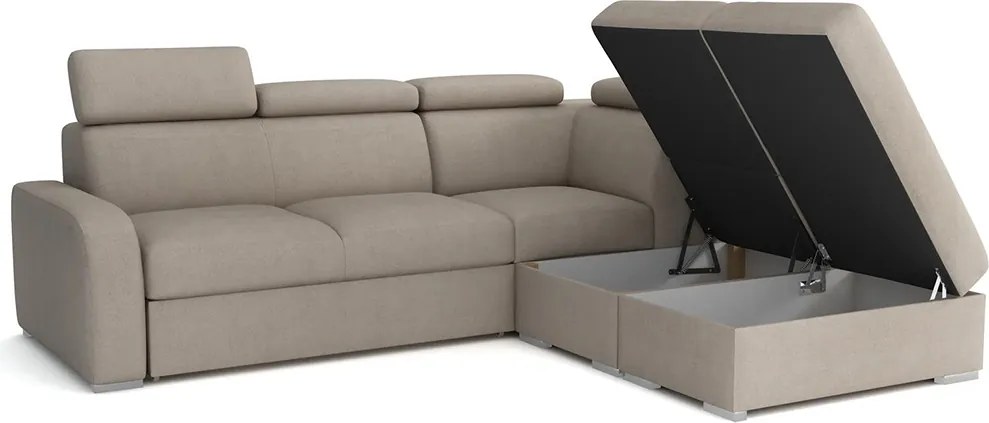 Sedací souprava OSLO V | 250x230 | rozkládací + 2x úložný prostor | VÝBĚR TKANIN