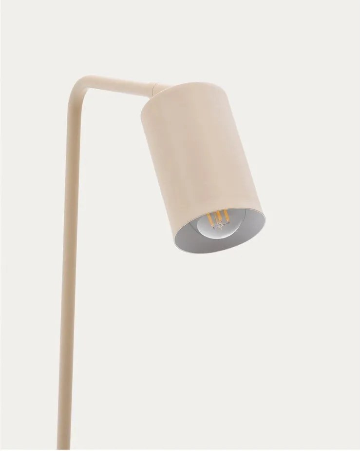 Béžová stojací lampa (výška 147 cm) Manie – Kave Home