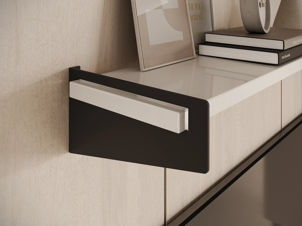 ADRK Furniture Pólka Ivi SH-IVI-BWS