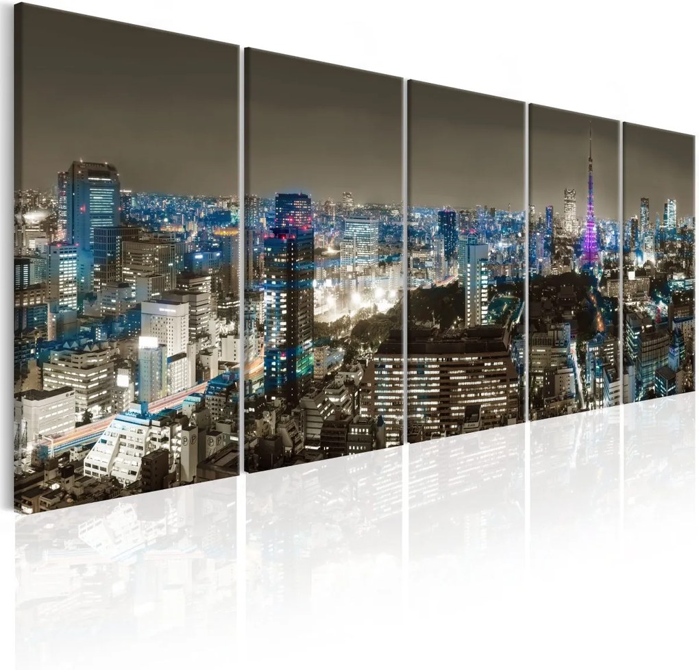 Murando DeLuxe Vícedílný obraz - Tokio Velikost: 225x90 cm