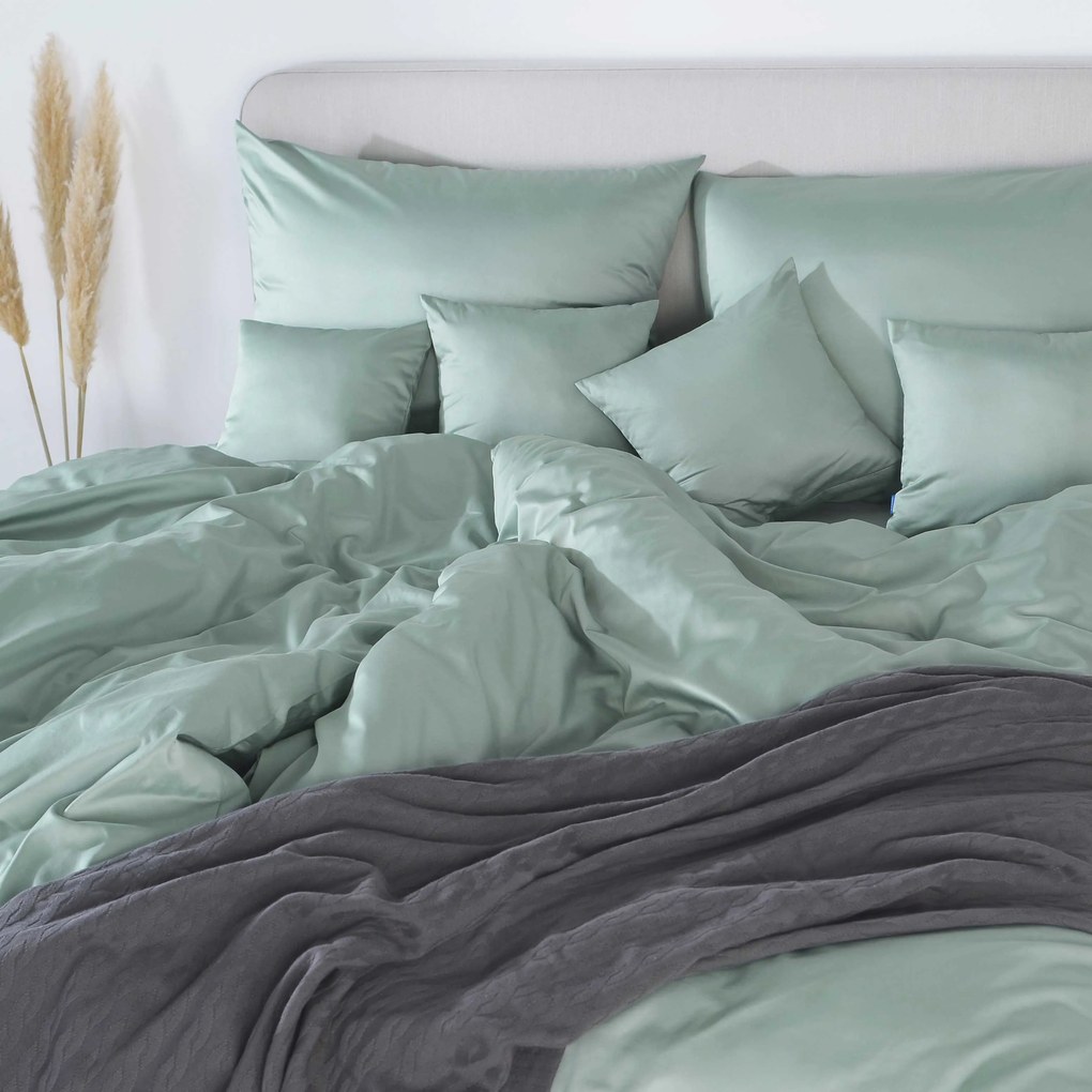 Saténové povlečení Wild Forest - GOTS Velikost: atypický 200 x 200 + 2 x 70 x 90